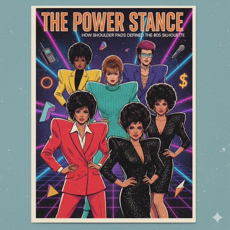 The Power Stance: How Shoulder Pads Defined the 80s Silhouette ...
